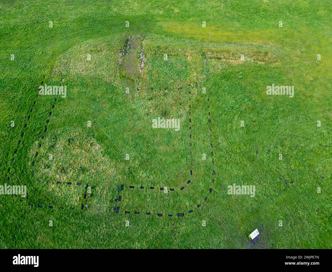 Kinneil fort aerial hi-res stock photography and images - Alamy