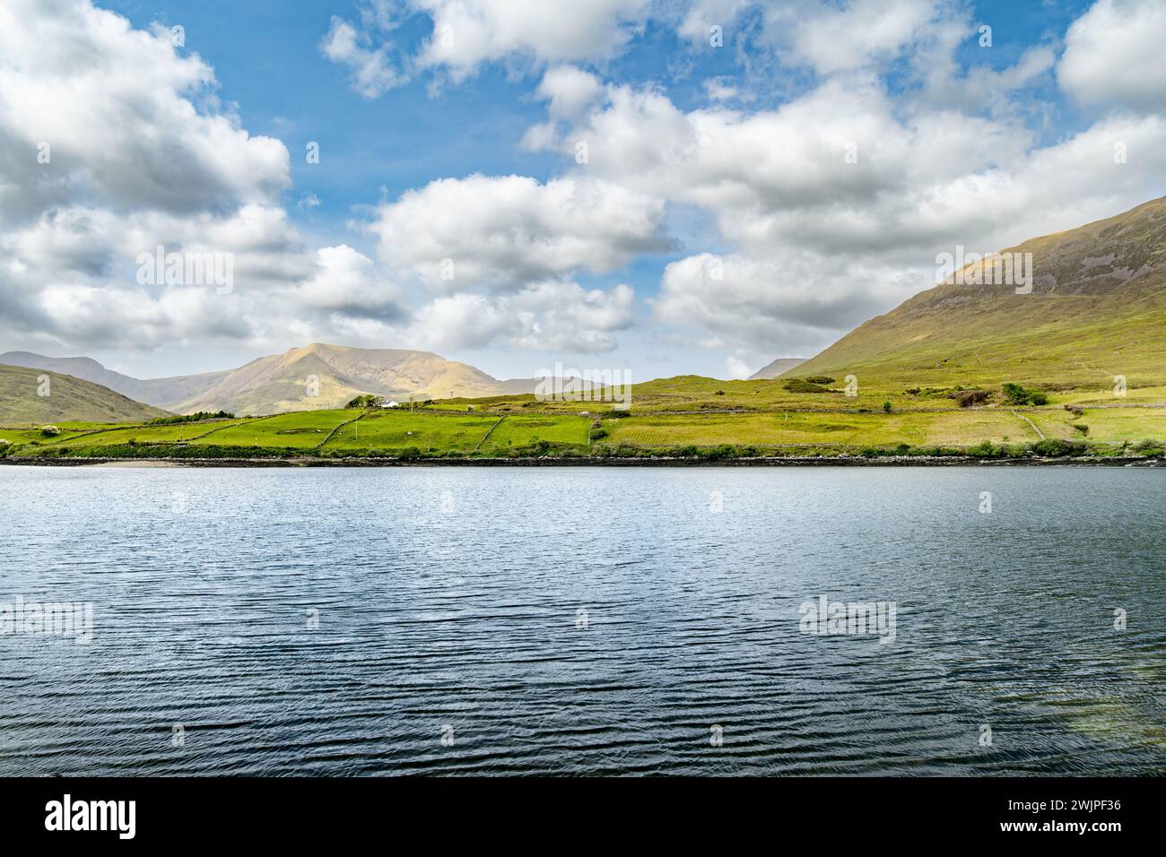 Killary Harbour or Killary fjord, a stunning fjord in the west of ...