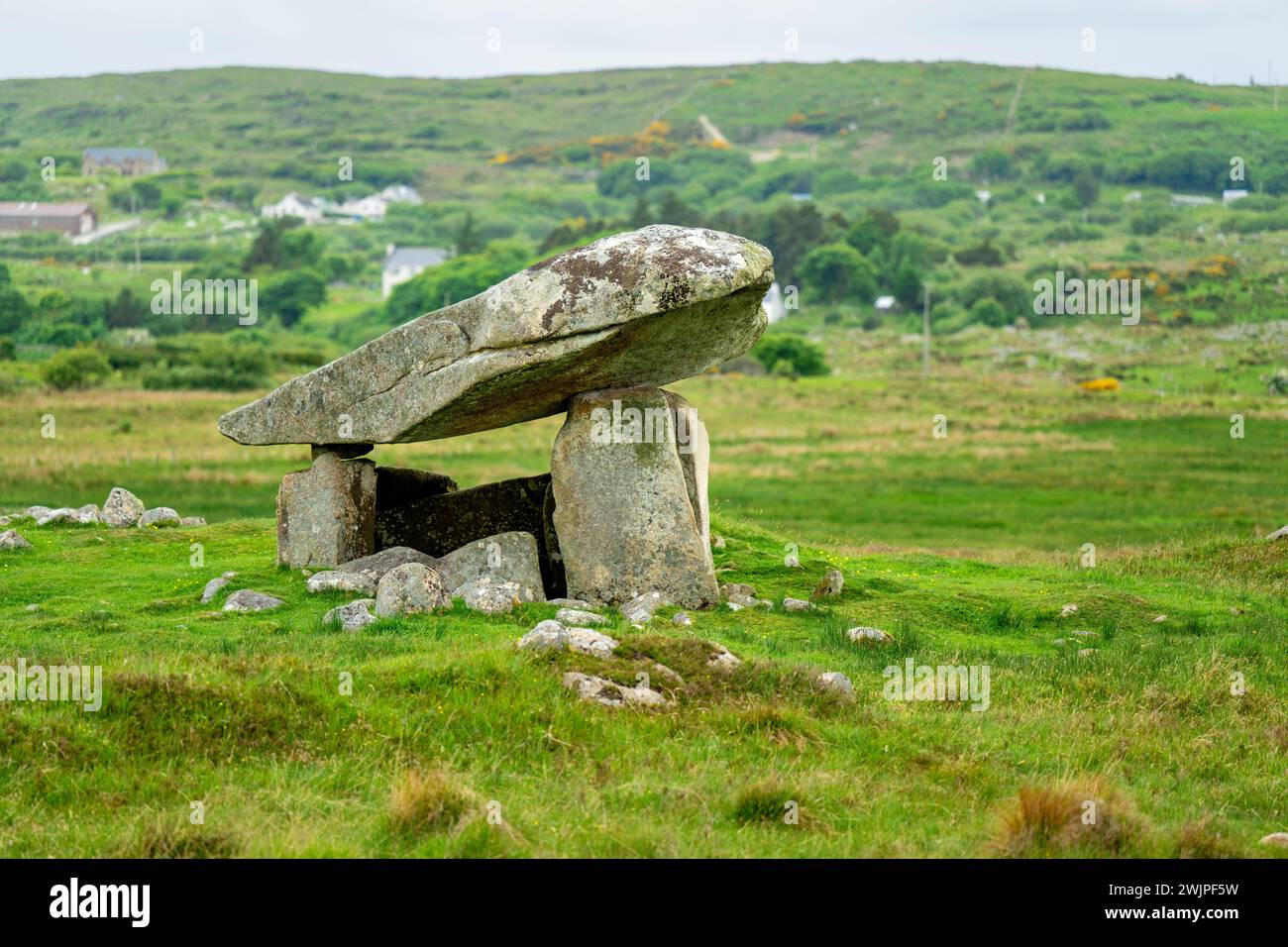 Kilclooney Dolmen, one of Ireland's most elegant portal-tombs or ...