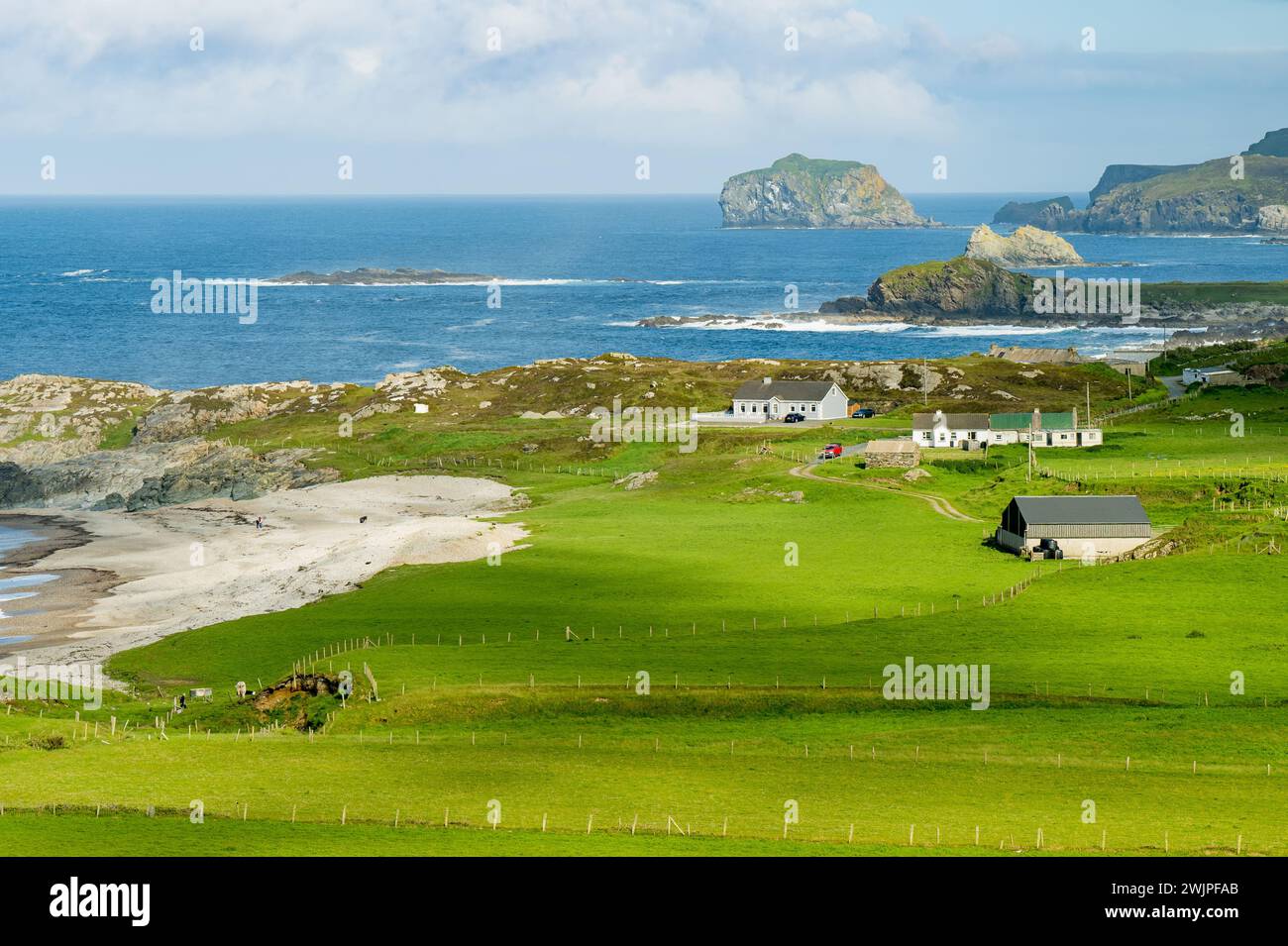 Portmor or Kitters Beach, Malin Head, Ireland's northernmost point ...