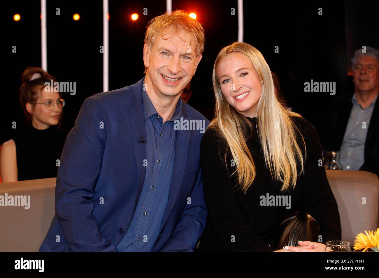Ingolf Lück mit Tochter Lily Lück bei der Aufzeichnung der NDR Talk ...