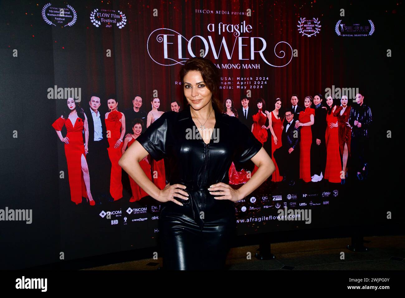 Golsa Sarabi attends a private red carpet screening and reception for ...