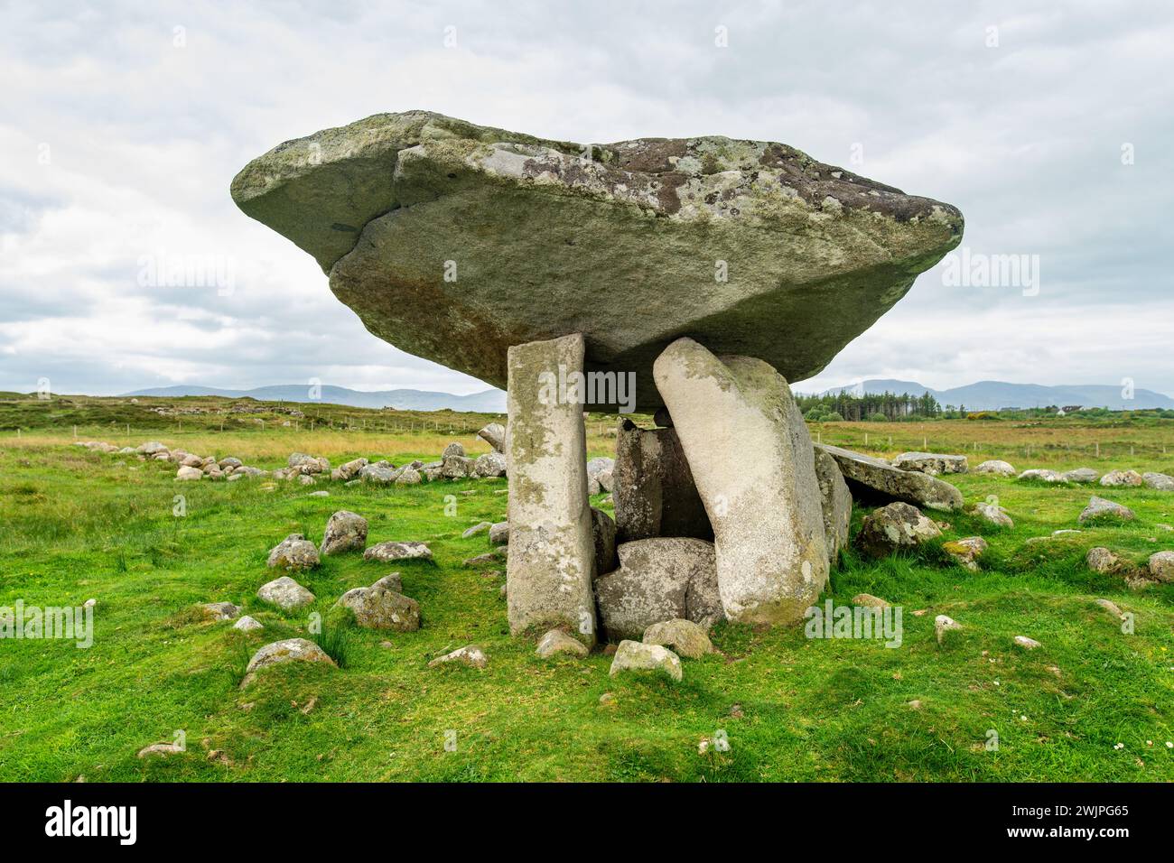 Kilclooney Dolmen, one of Ireland's most elegant portal-tombs or ...