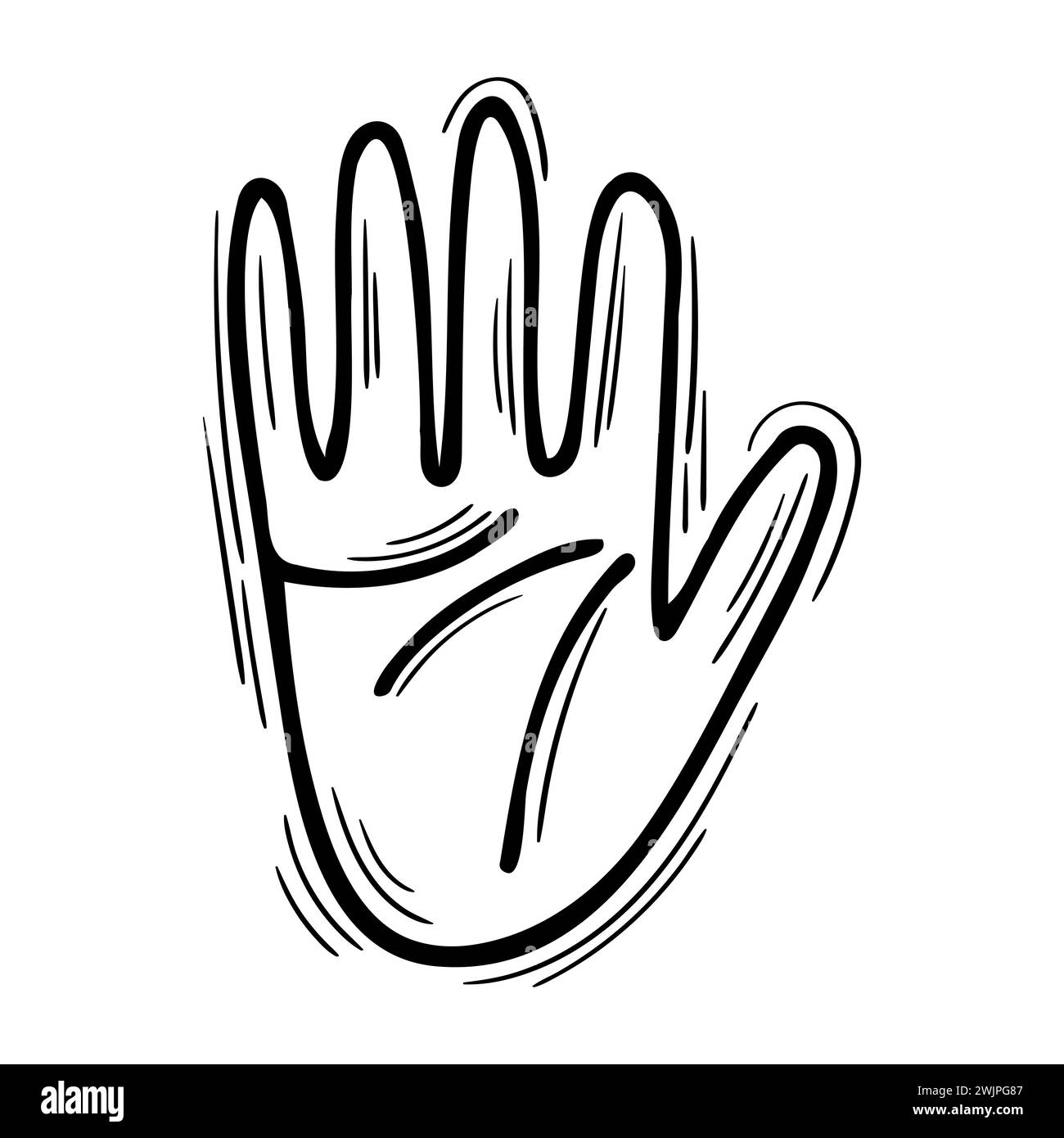 Palmistry hand hi-res stock photography and images - Alamy