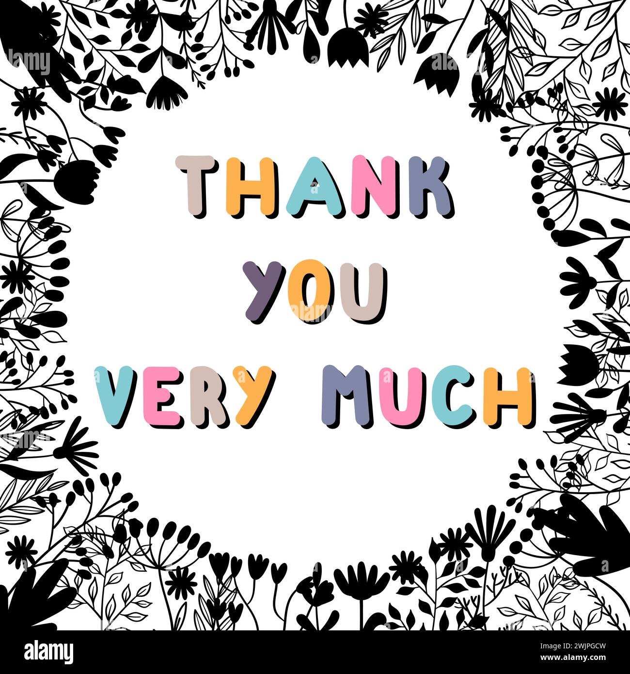 Thank you very much. Inspirational and motivating phrase. Quote, slogan ...