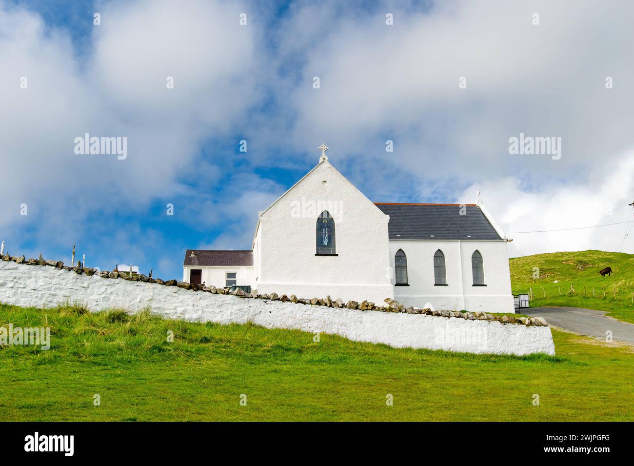St. Mary's Parish Church, located in Lagg, the second most northerly ...