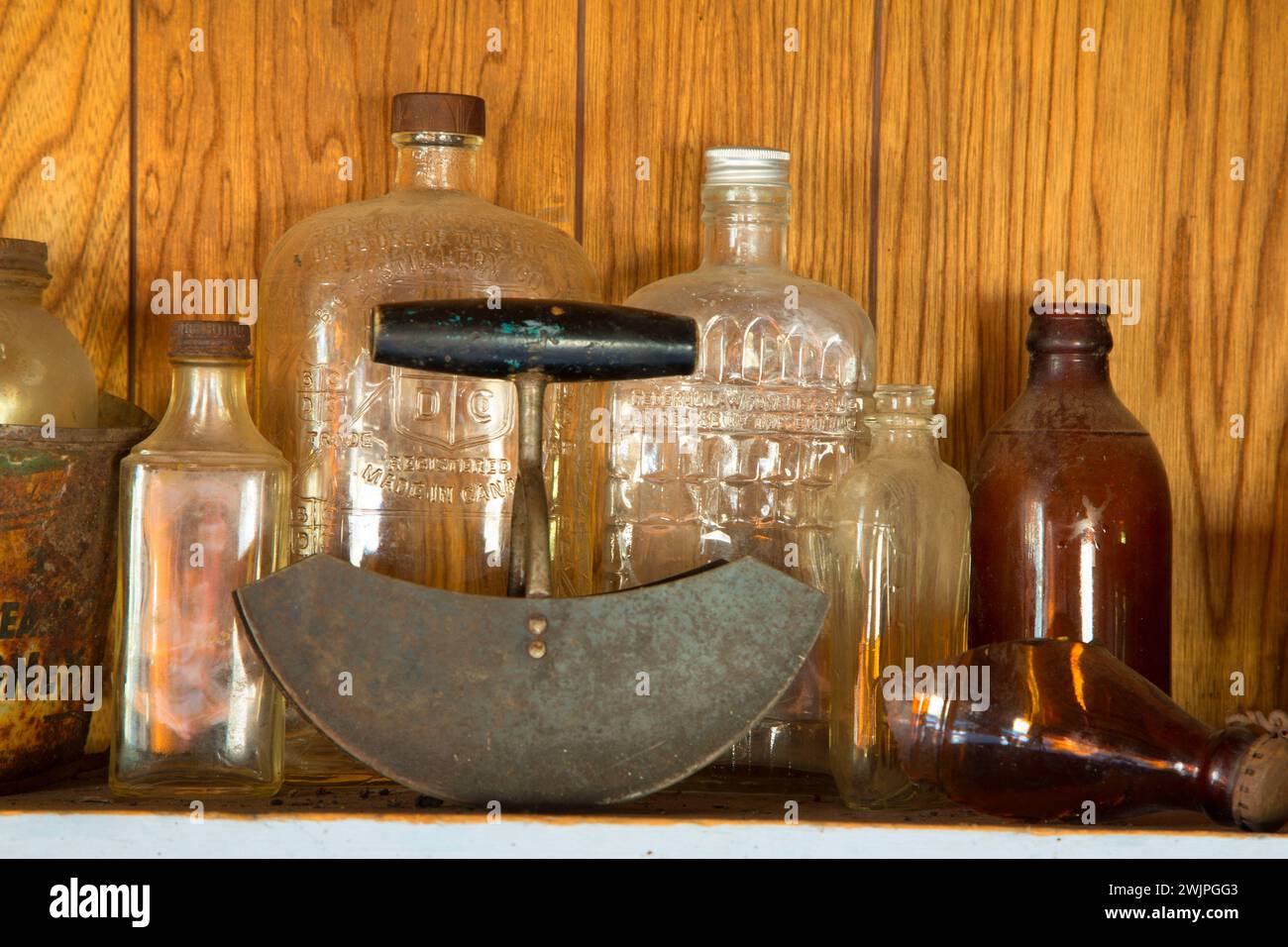 Bottles and jars, Riddle Brothers Ranch National Historic District ...
