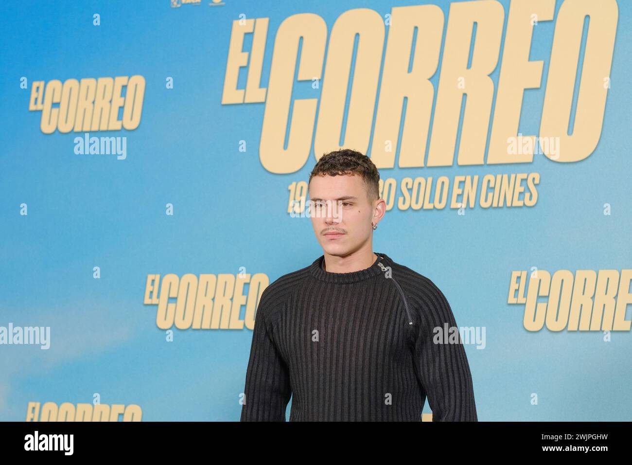 Aron piper attends the madrid photocall for hi-res stock photography ...
