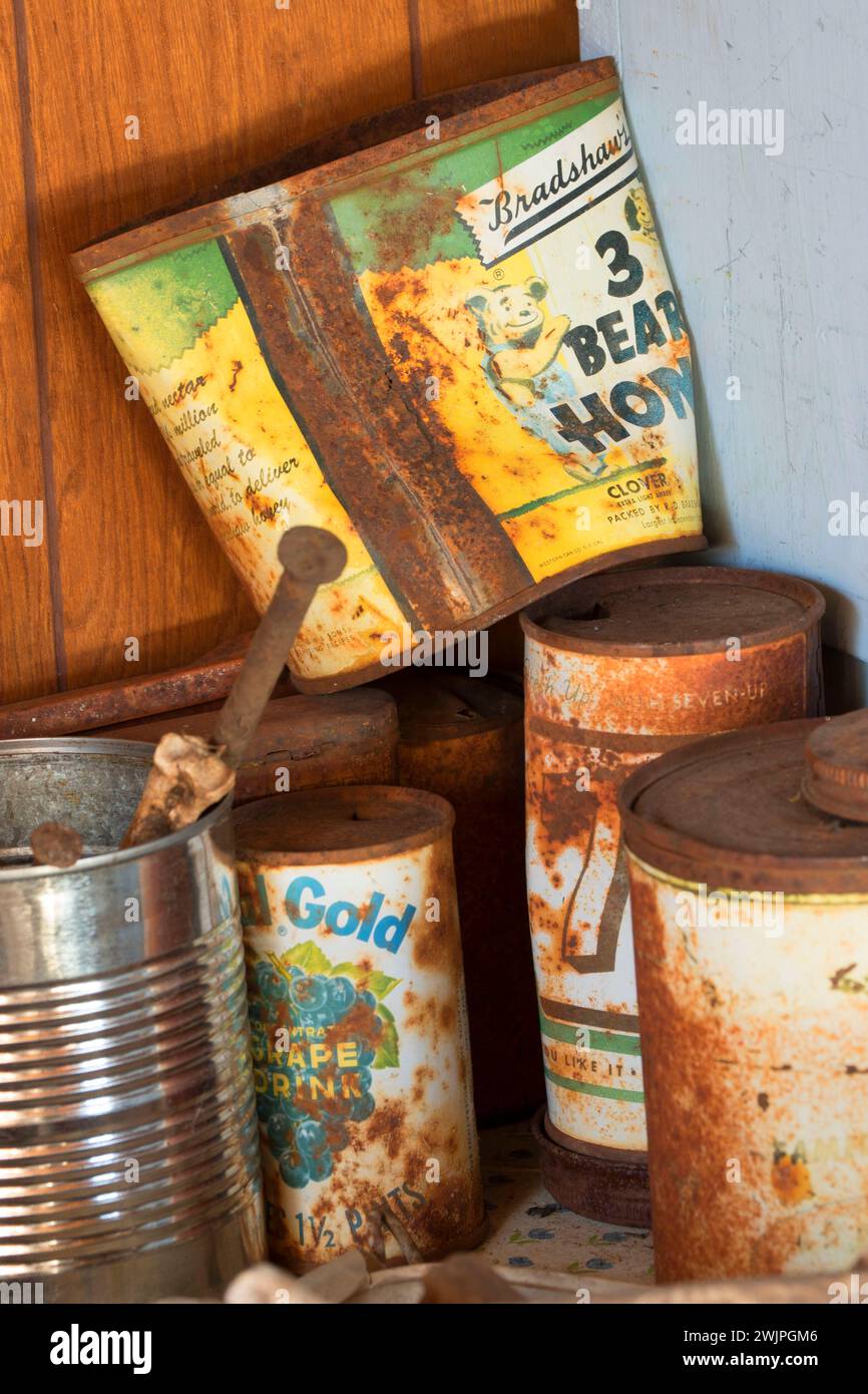 Cans, Riddle Brothers Ranch National Historic District, Donner und ...