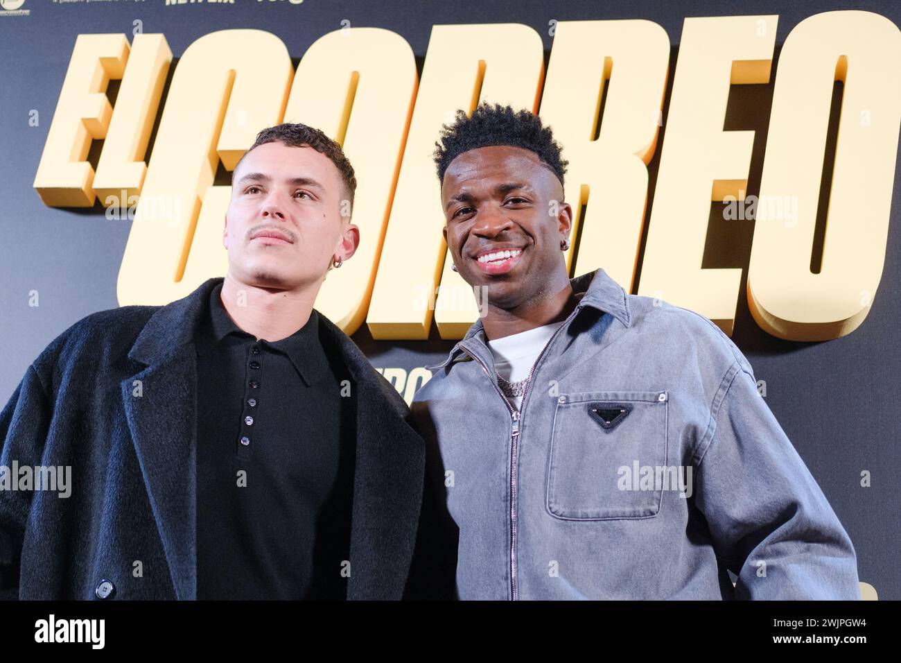 premier for "El Correo" in Madrid Featuring: Aron Piper, Vinicius ...