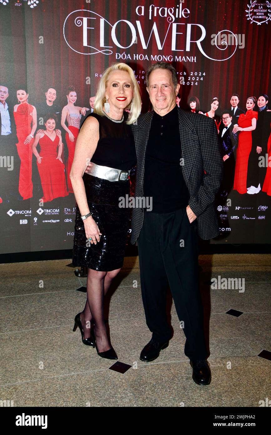 Jeanne and David Kaplan attend a private red carpet screening ...