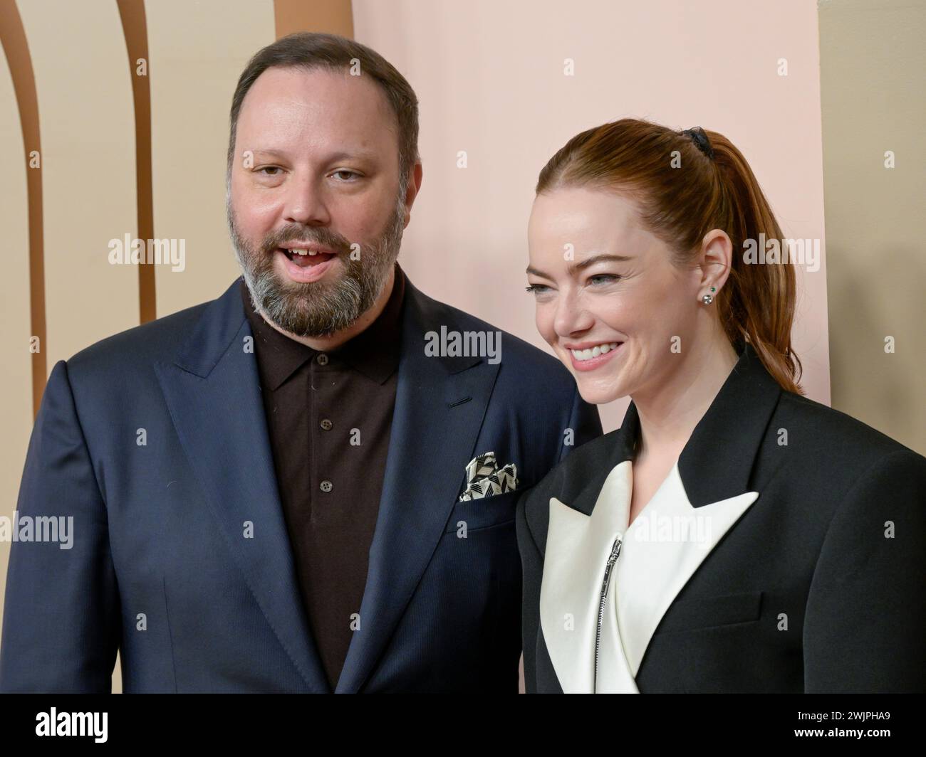 February 12, 2024, Beverly Hills, California, USA: Yorgos Lanthimos and ...
