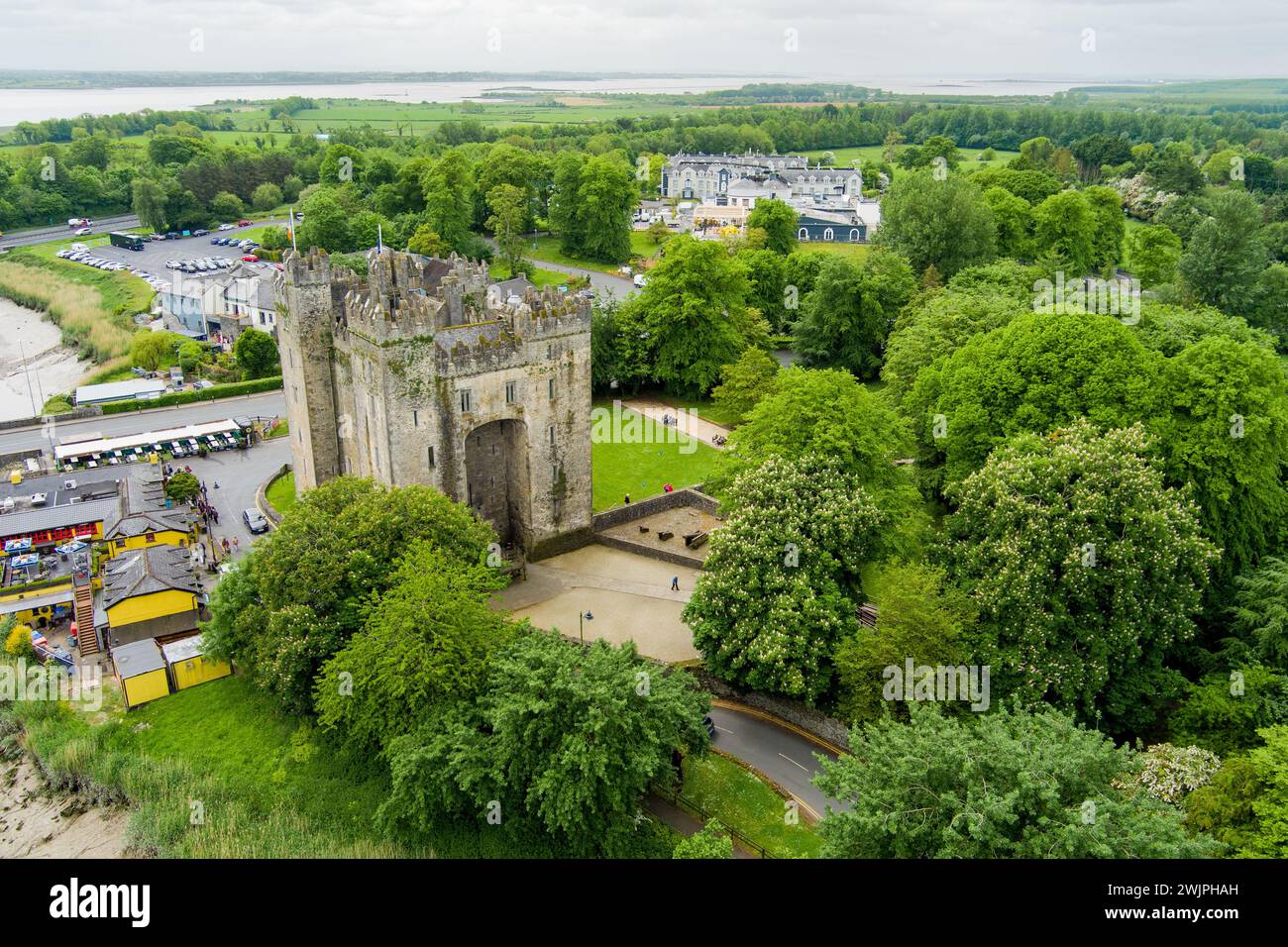 Bunratty aerial hi-res stock photography and images - Alamy