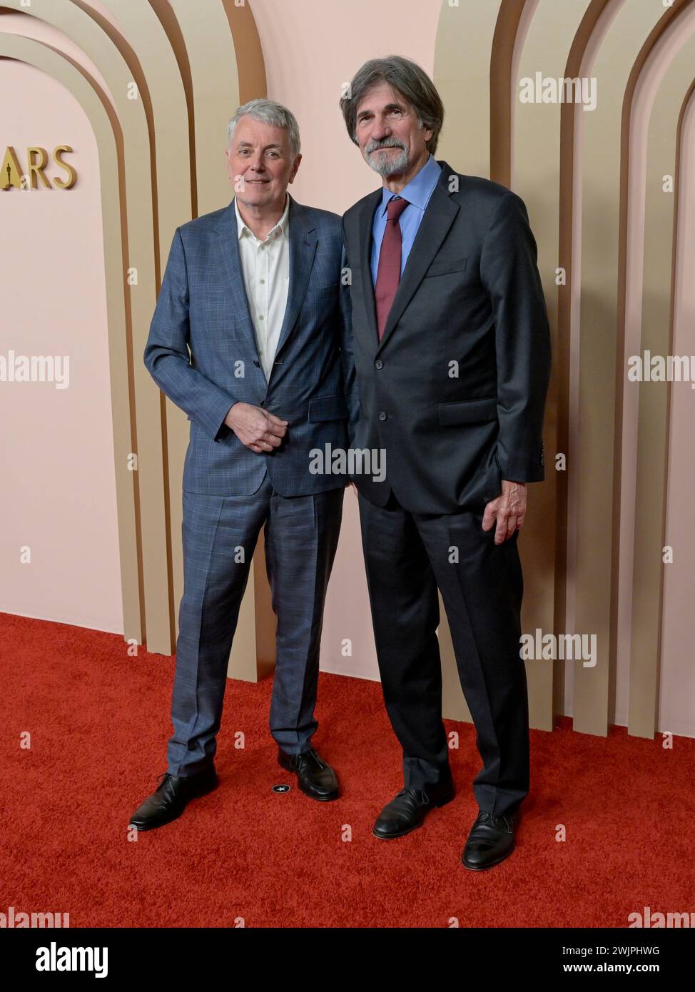 February 12, 2024, Beverly Hills, California, USA: Daniel Lupi (L) and ...