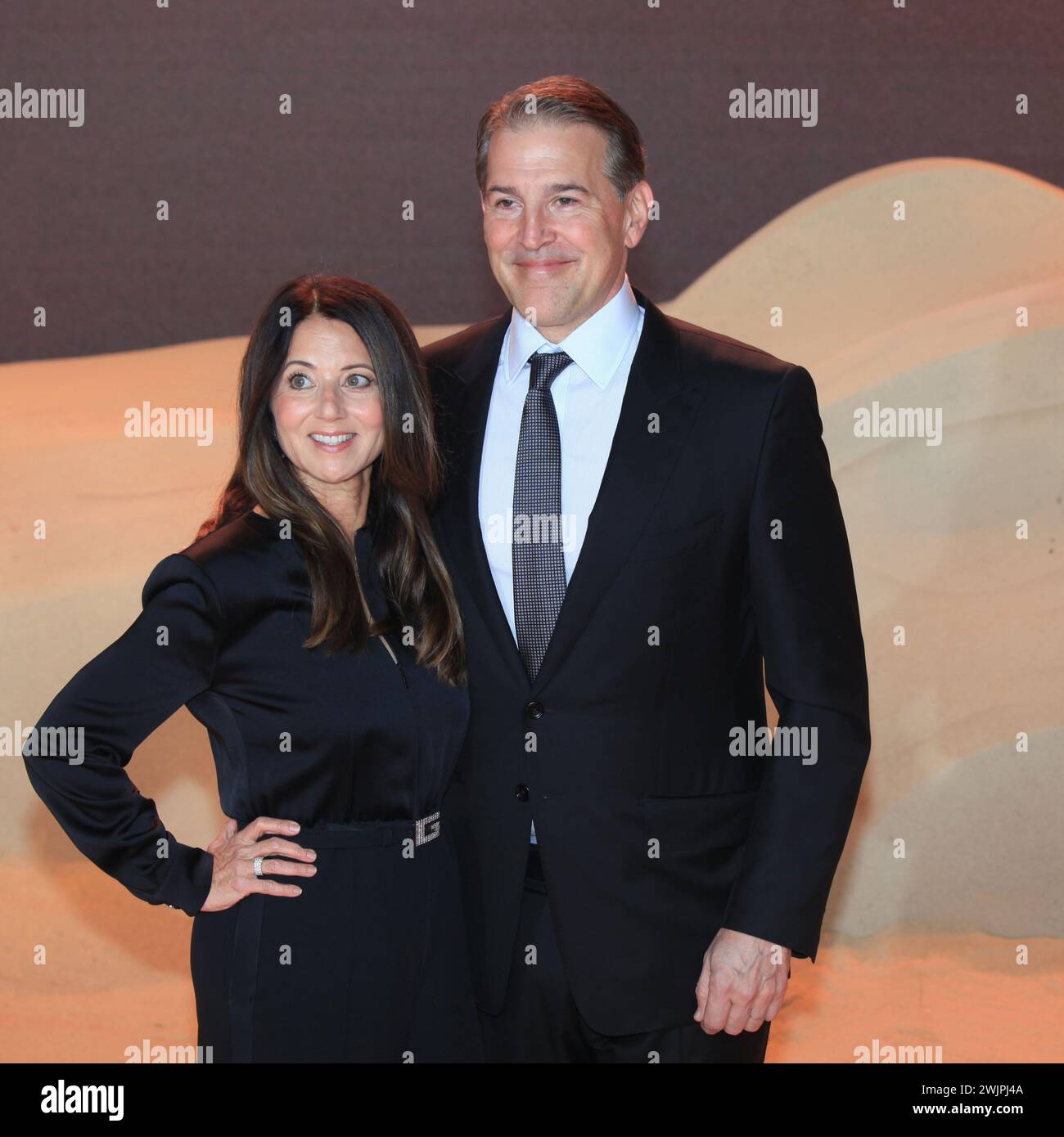 London, UK. Josh B. Grode and Lisa Grode at The Warner Bros. Pictures ...