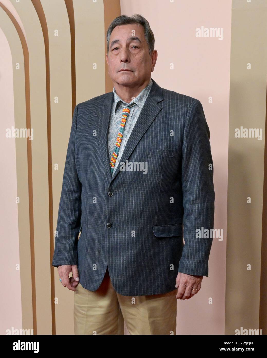 February 12, 2024, Beverly Hills, California, USA: Scott George attends ...