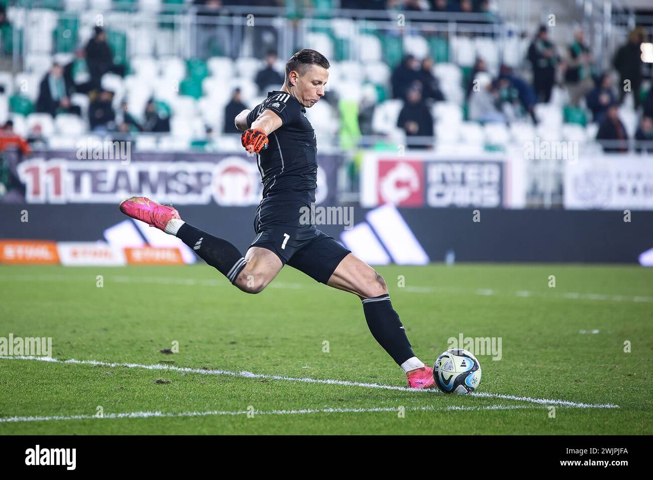 16.02.2024 Radom Pilka nozna PKO Ekstraklasa 2023/2024 Radomiak Radom ...