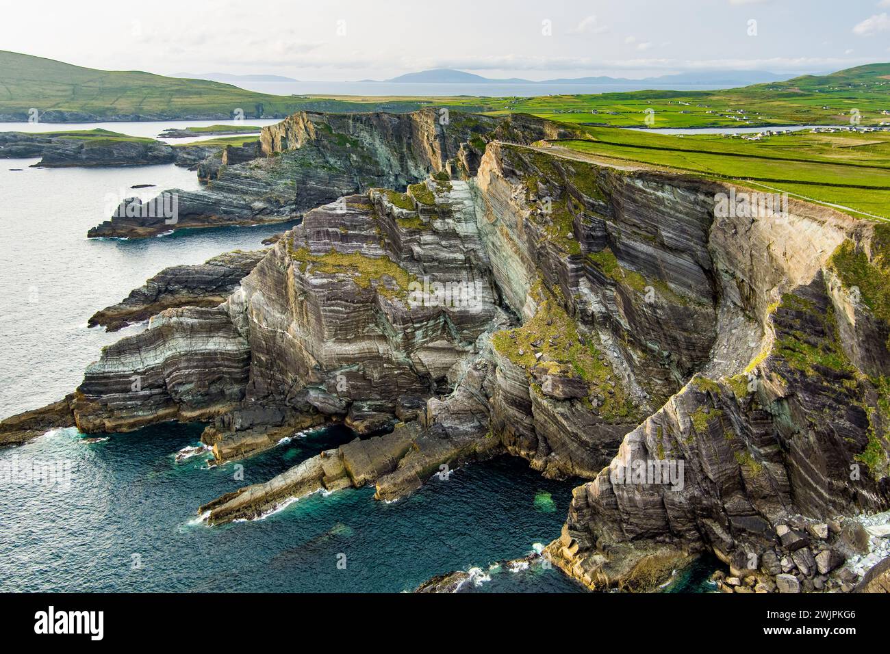Amazing wave lashed Kerry Cliffs, widely accepted as the most ...