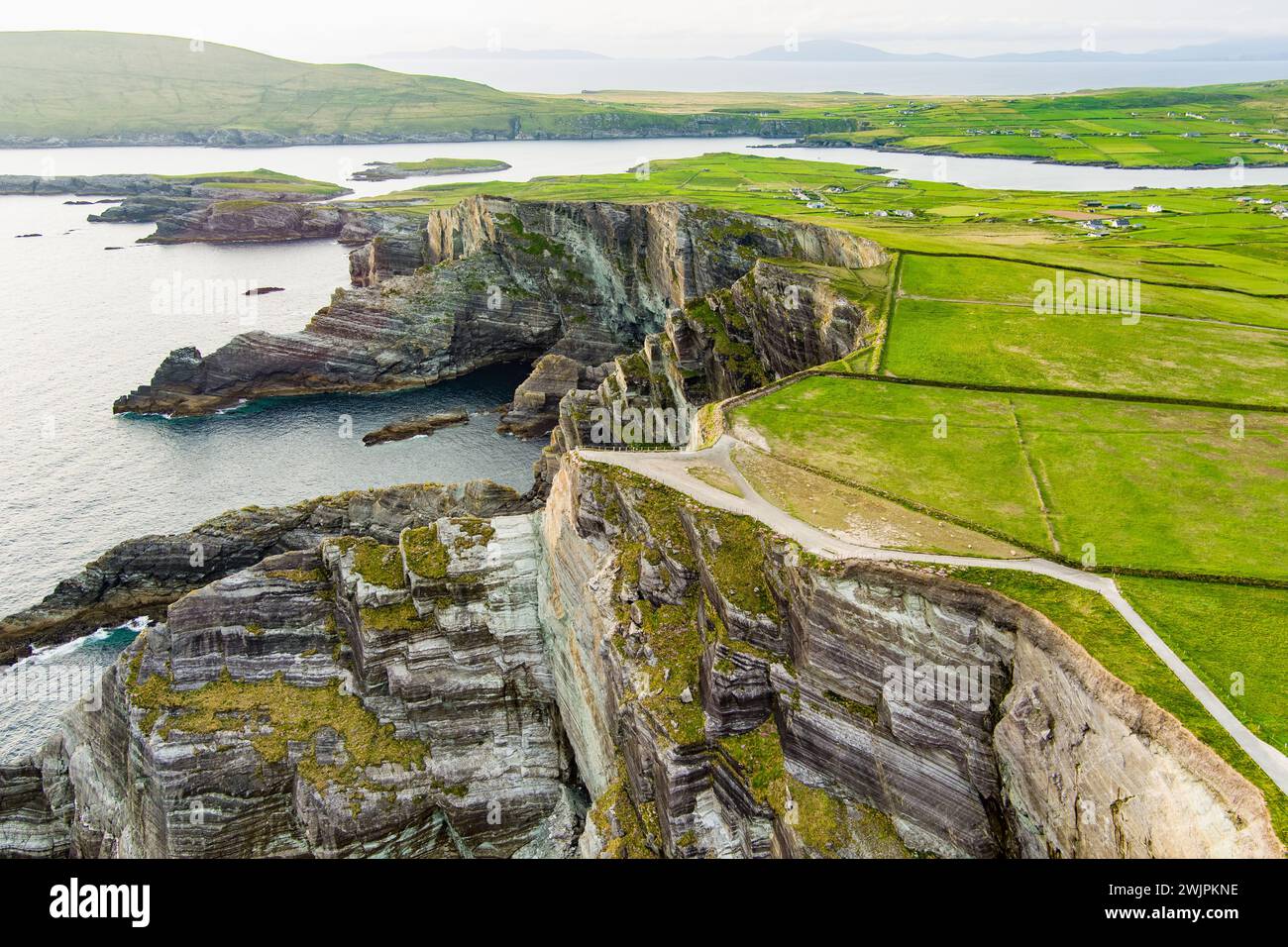 Amazing wave lashed Kerry Cliffs, widely accepted as the most ...