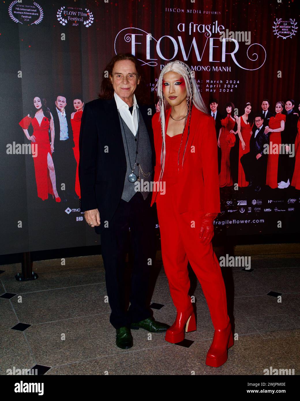 George Blodwell and Leadr attend a private red carpet screening ...