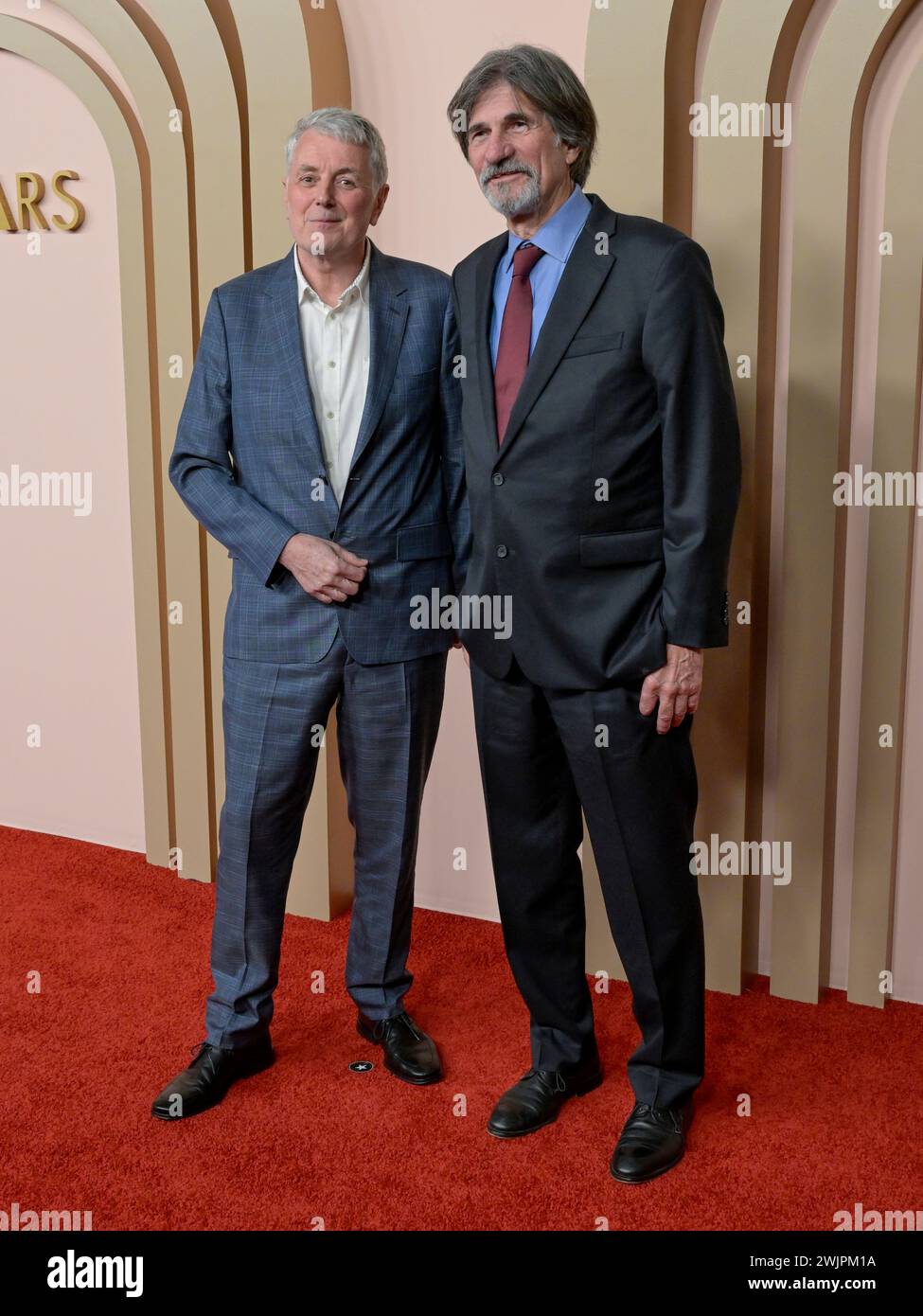 February 12, 2024, Beverly Hills, California, USA: Daniel Lupi (L) and ...