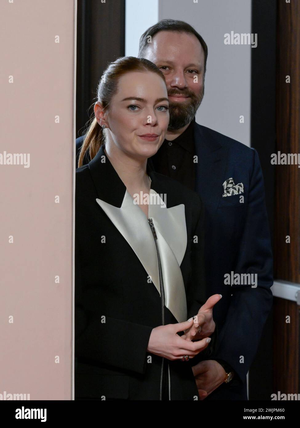 February 12, 2024, Beverly Hills, California, USA: Yorgos Lanthimos and ...