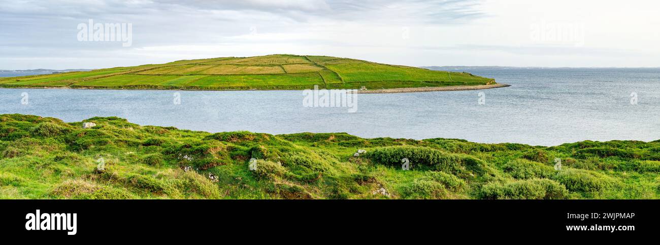 Spectacular view from famous scenic Sky Road, 15km looped drive ...