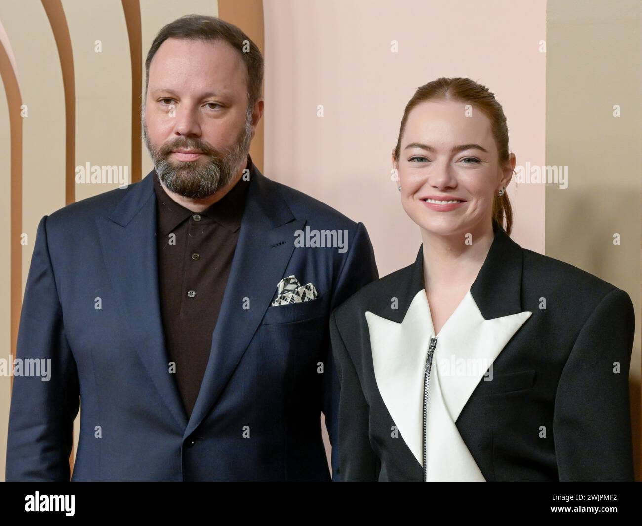 February 12, 2024, Beverly Hills, California, USA: Yorgos Lanthimos and ...