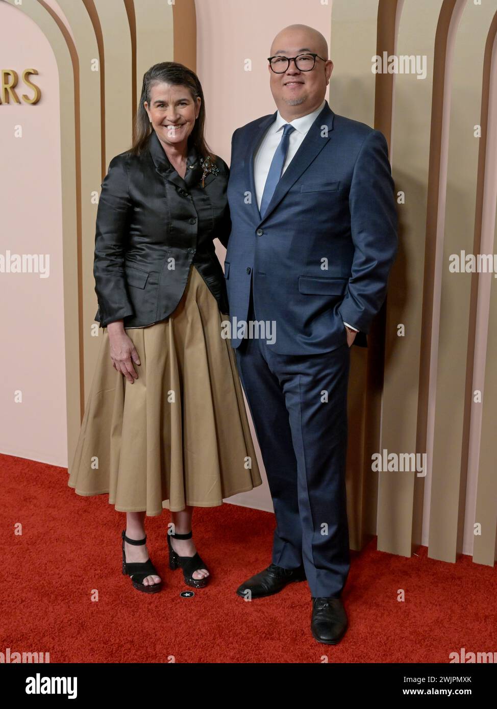 February 12, 2024, Beverly Hills, California, USA: Denise Ream and ...
