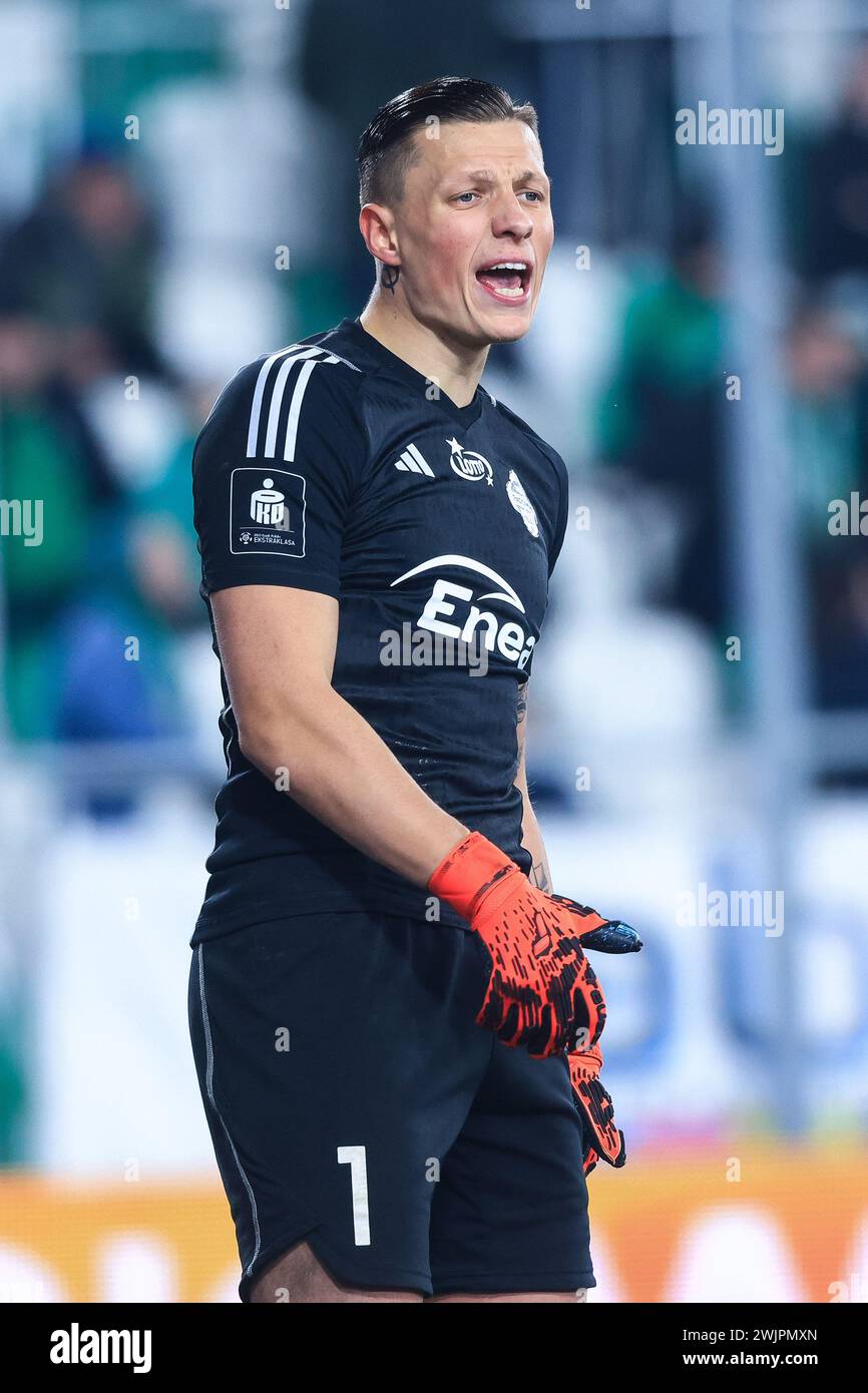 16.02.2024 Radom Pilka nozna PKO Ekstraklasa 2023/2024 Radomiak Radom ...