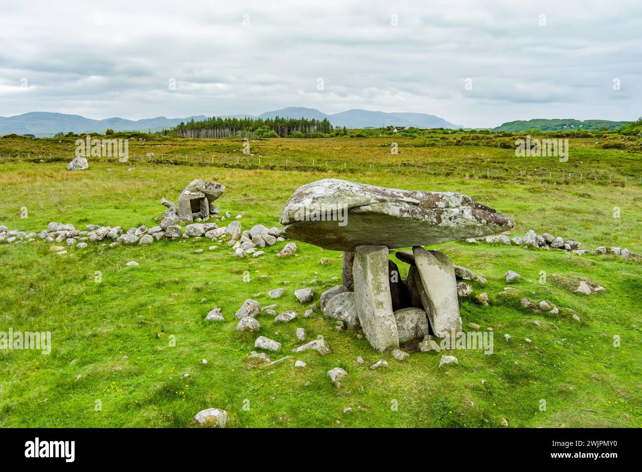 Kilclooney Dolmen, one of Ireland's most elegant portal-tombs or ...