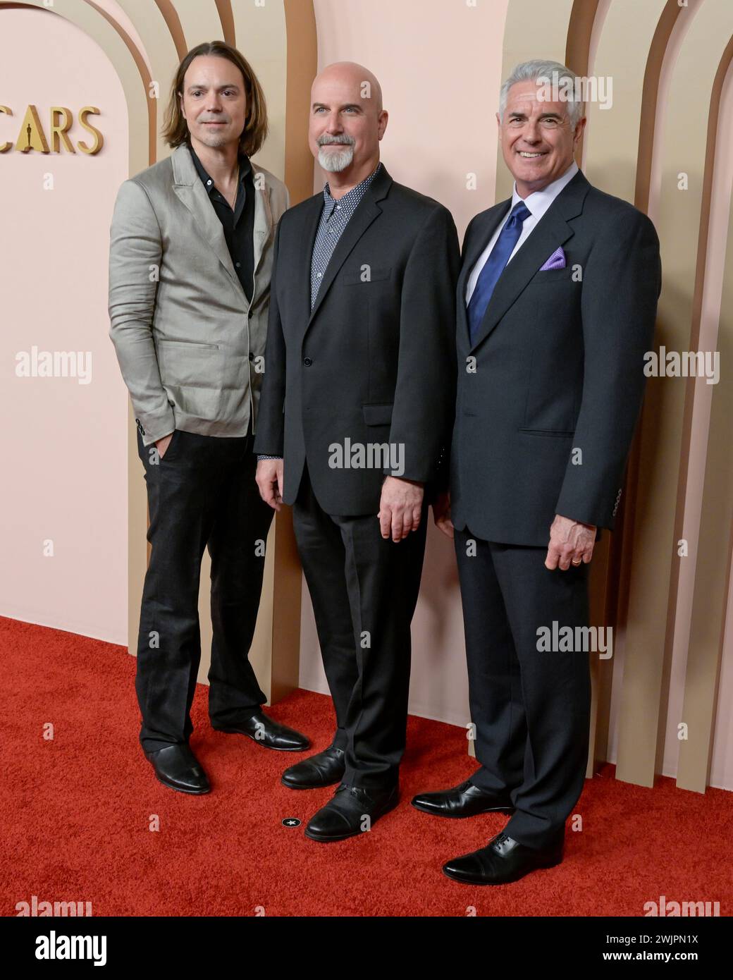 February 12, 2024, Beverly Hills, California, USA: (L-R) Jason Ruder ...