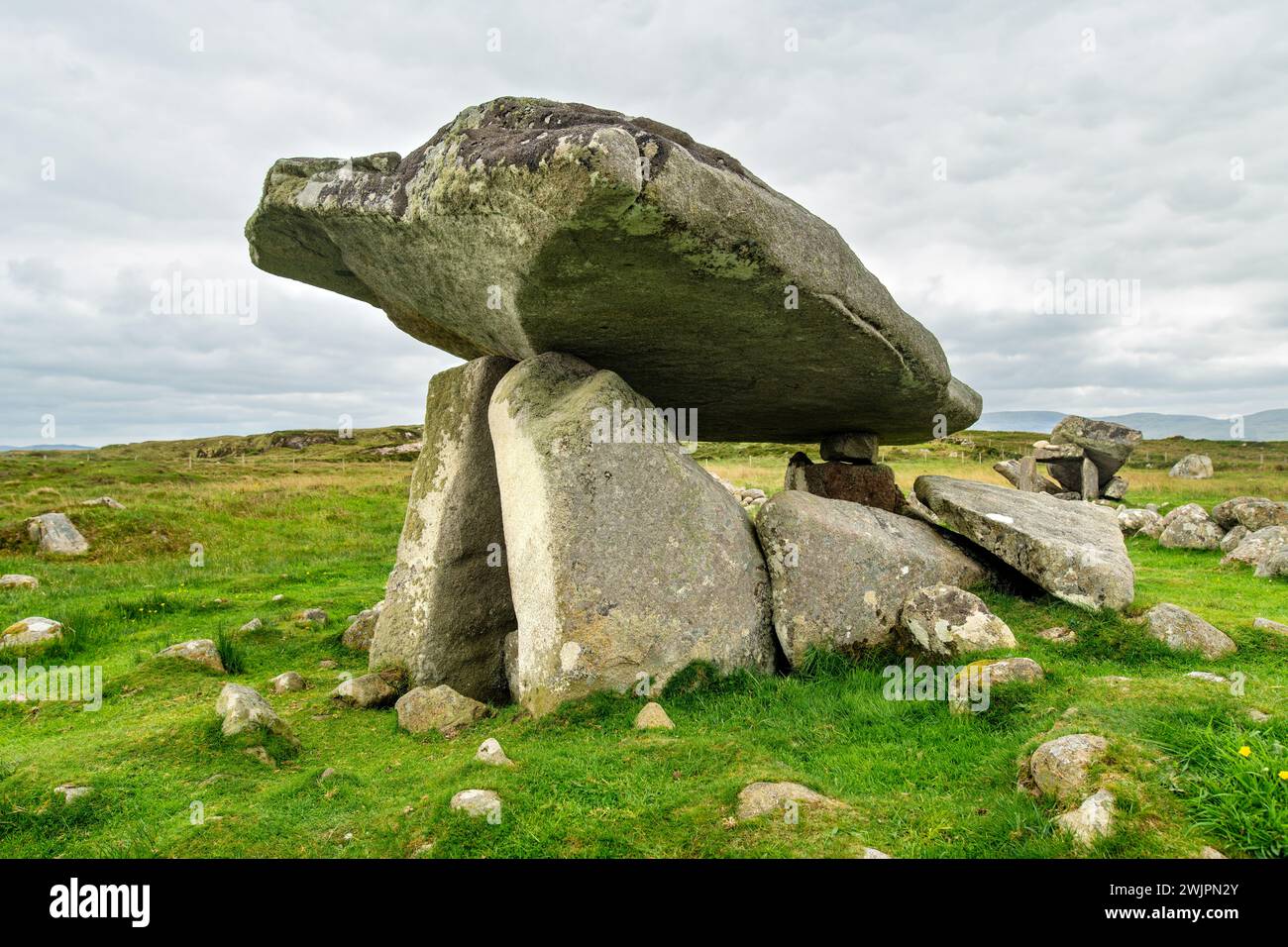 Kilclooney Dolmen, one of Ireland's most elegant portal-tombs or ...