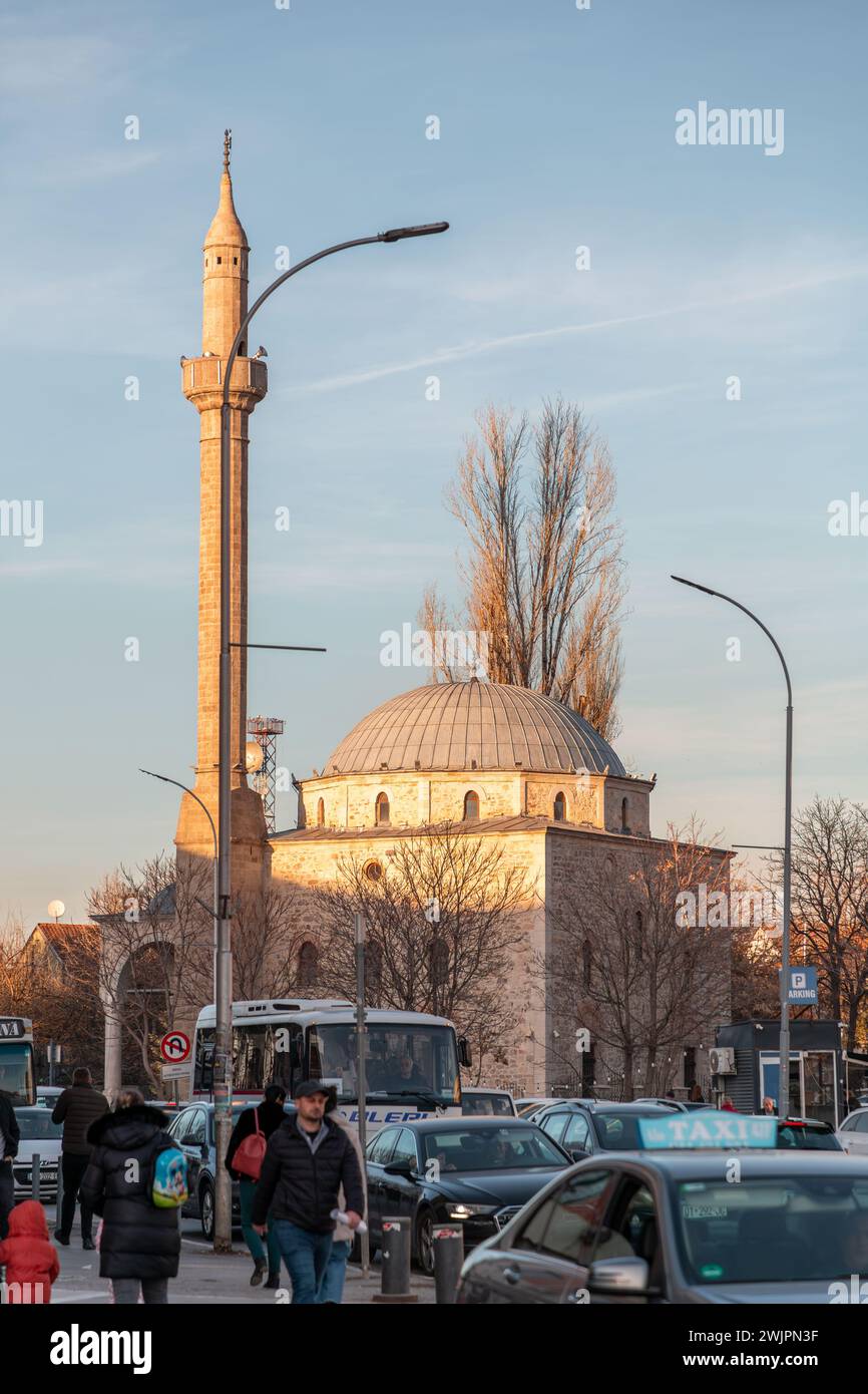 Pristina, Kosovo - February 5, 2024: Sultan Murat Mosque is an Ottoman ...