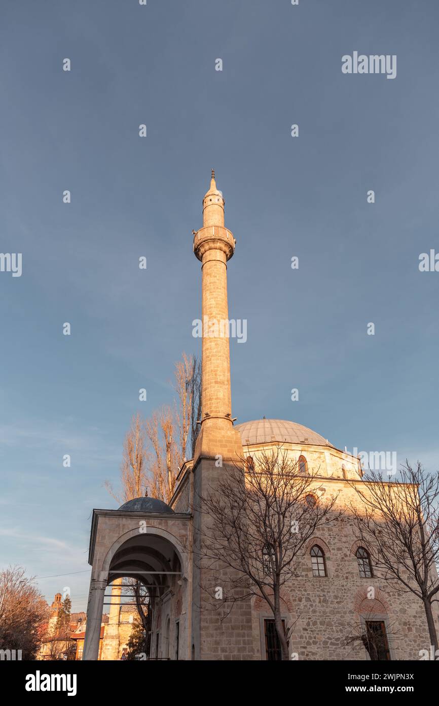 Pristina, Kosovo - February 5, 2024: Sultan Murat Mosque is an Ottoman ...