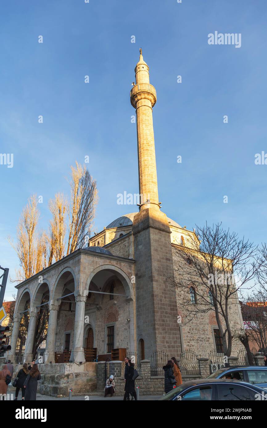 Pristina, Kosovo - February 5, 2024: Sultan Murat Mosque is an Ottoman ...