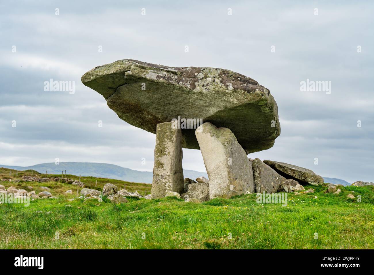 Kilclooney Dolmen, one of Ireland's most elegant portal-tombs or ...