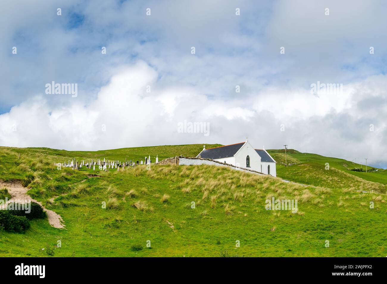 St. Mary's Parish Church, located in Lagg, the second most northerly ...