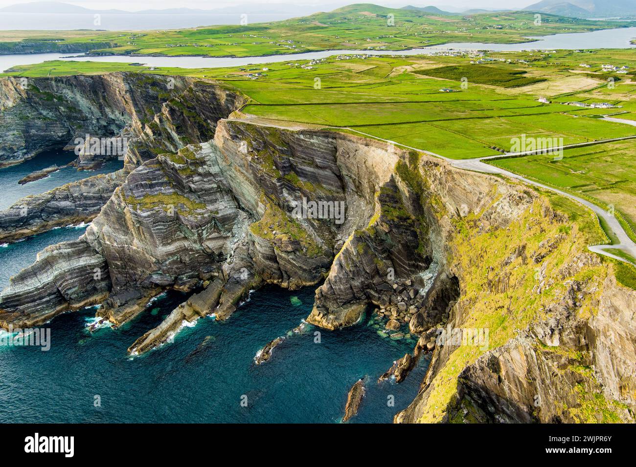 Amazing wave lashed Kerry Cliffs, widely accepted as the most ...