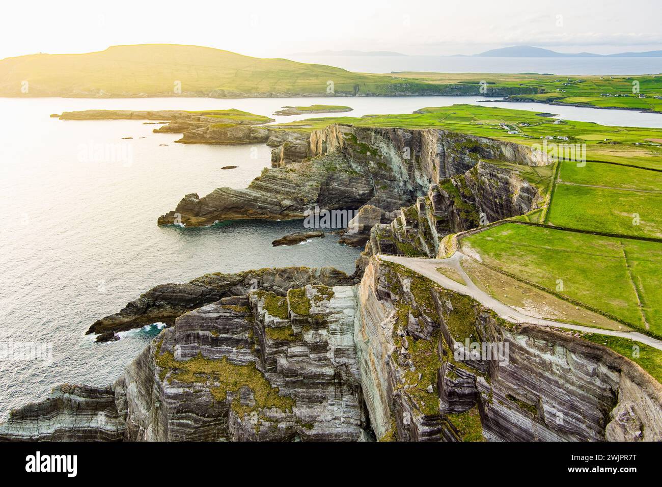 Amazing wave lashed Kerry Cliffs, widely accepted as the most ...