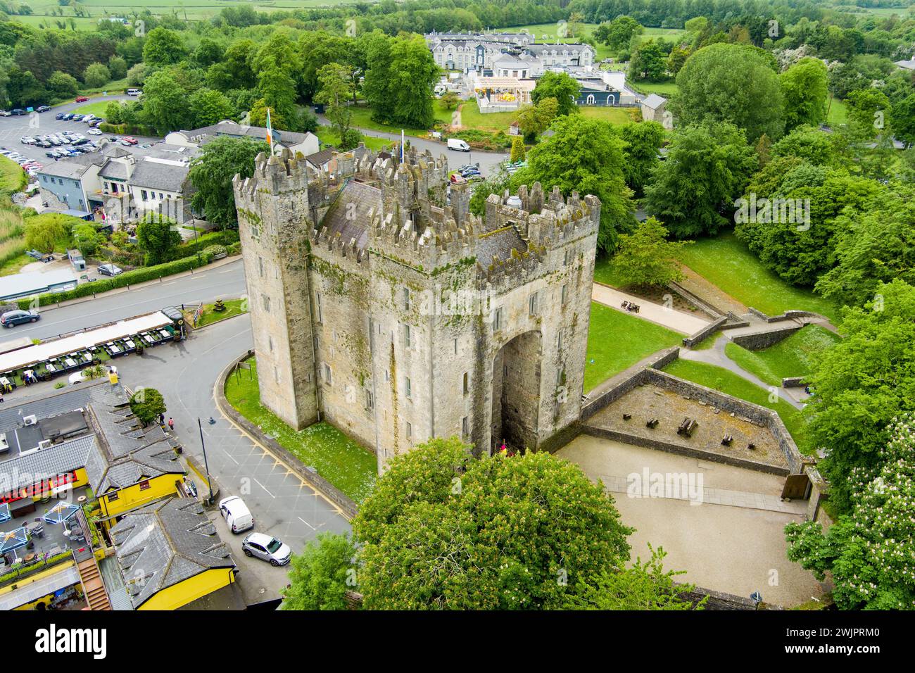 Bunratty aerial hi-res stock photography and images - Alamy