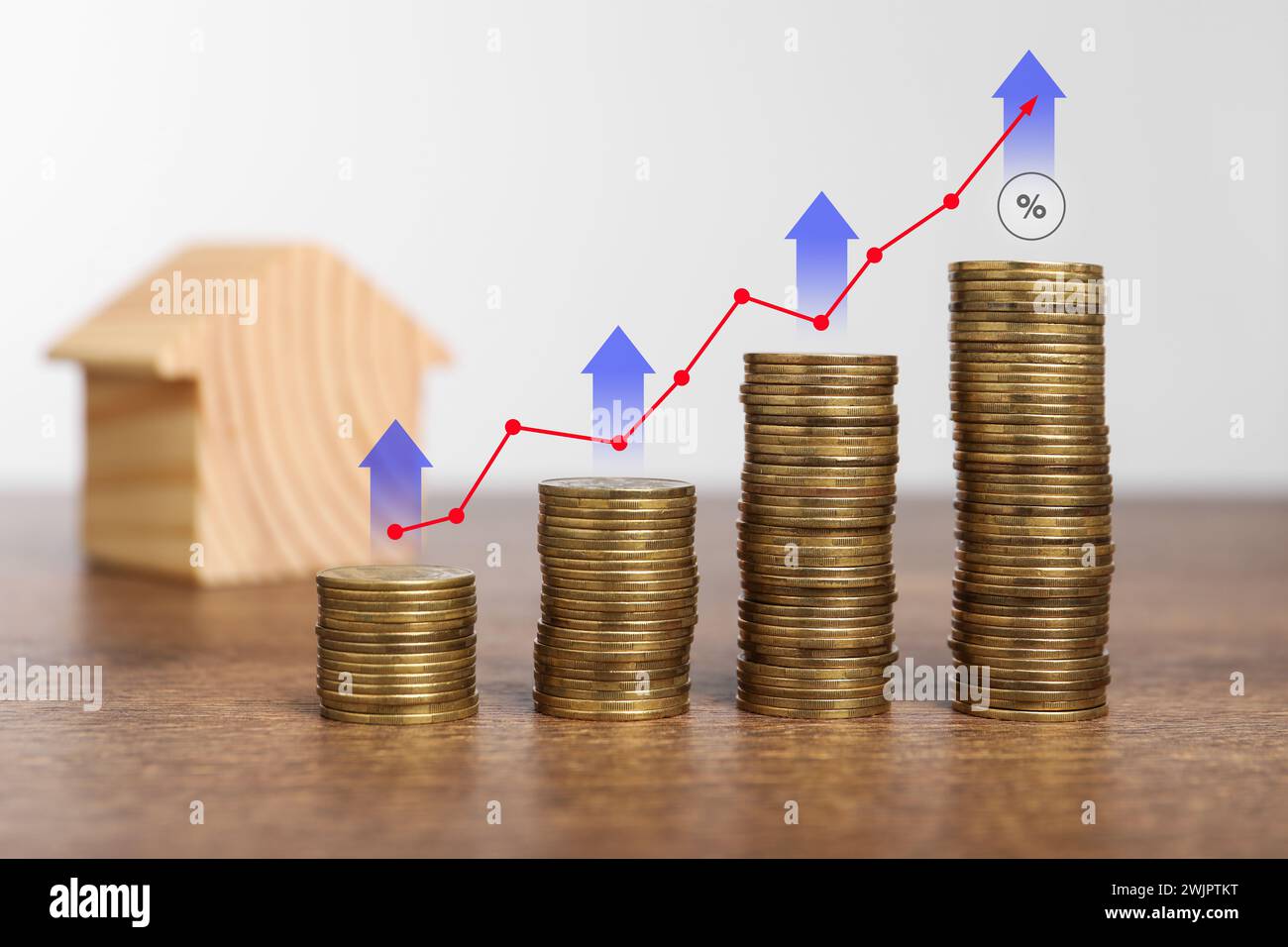Mortgage rate graph hi-res stock photography and images - Alamy