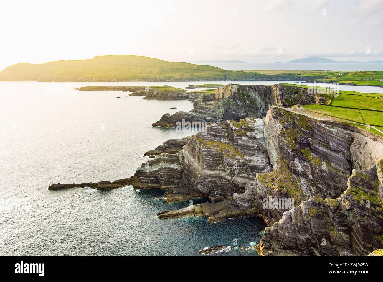 Amazing wave lashed Kerry Cliffs, widely accepted as the most ...