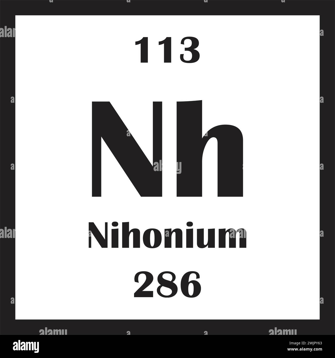 Nihonium hi-res stock photography and images - Alamy