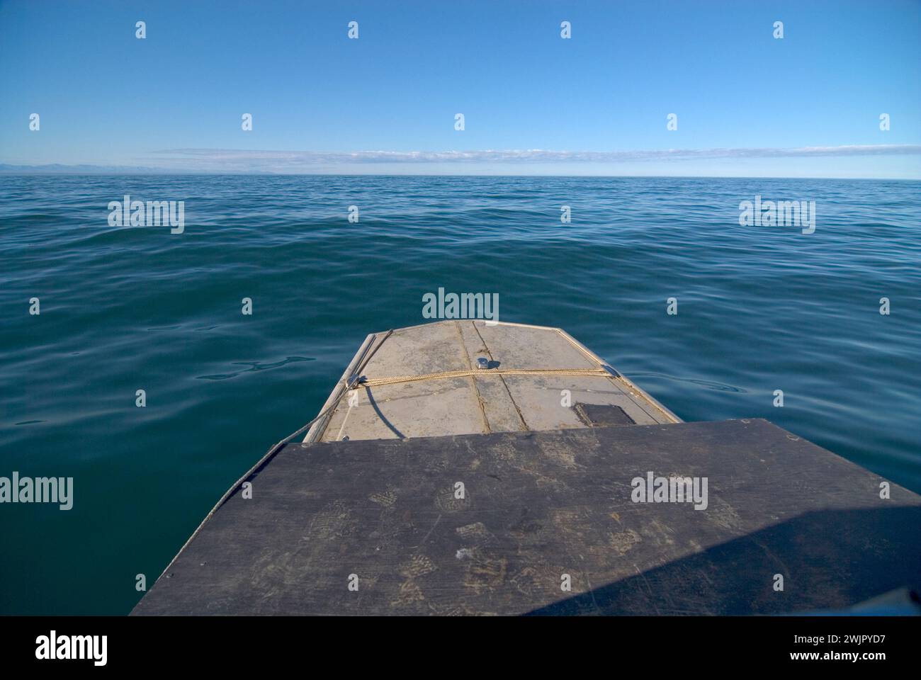 Eskimo, Inupiat boat front of a boat around beaufort sea anwr arctic ...