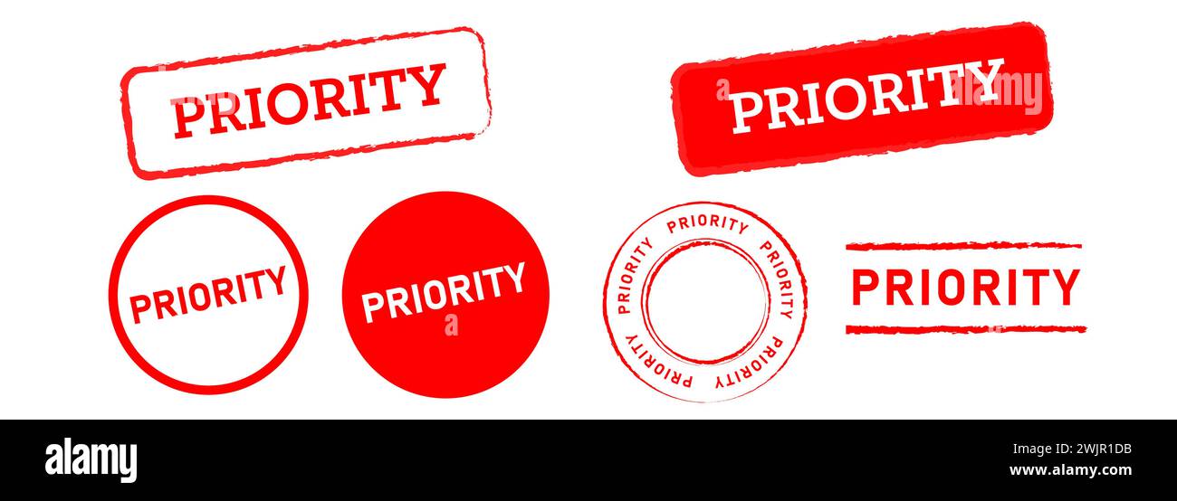 priority stamp. priority square grunge sign. priority Stock Vector ...