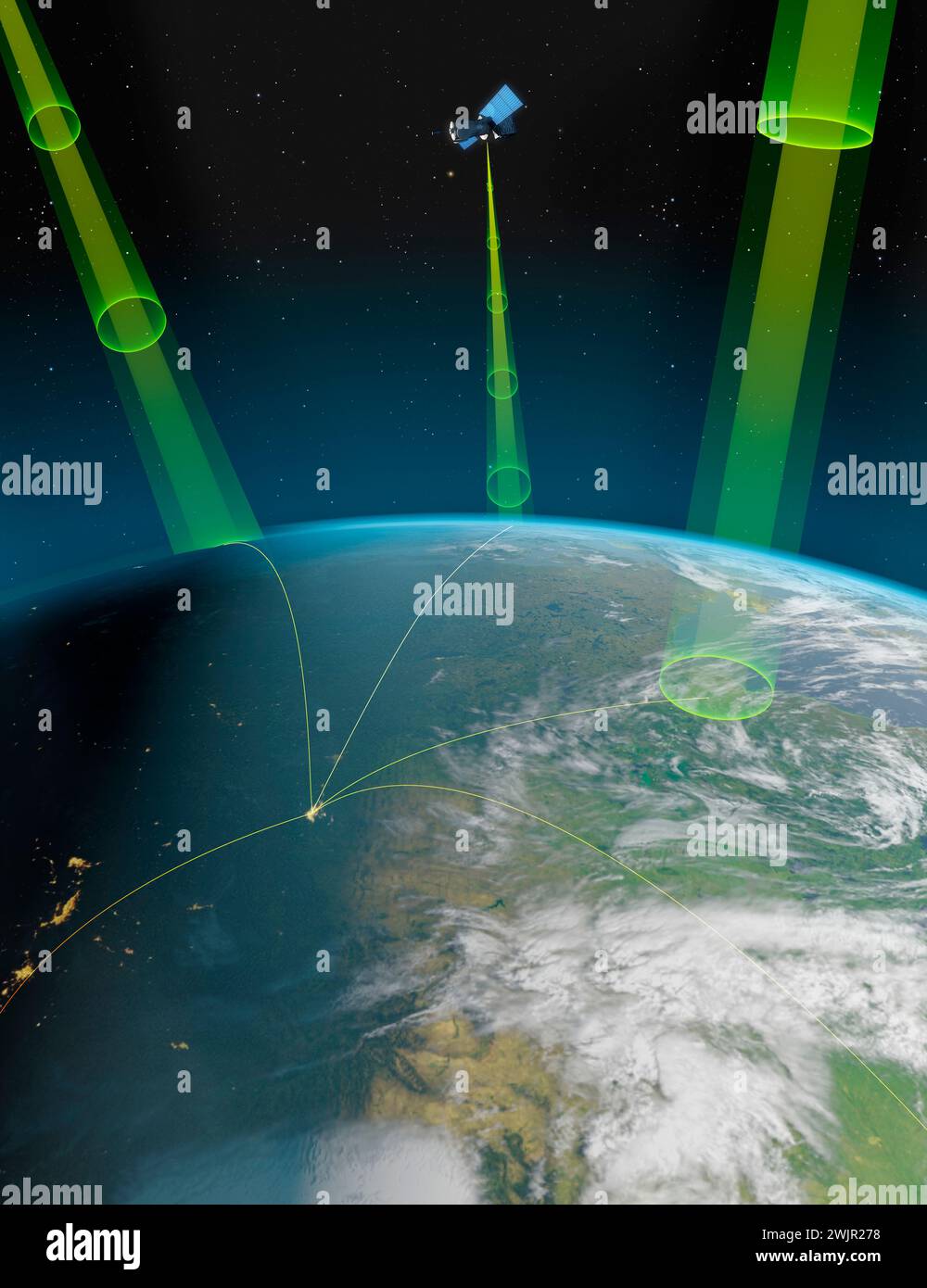 Space Based Solar Power Stock Photo - Alamy