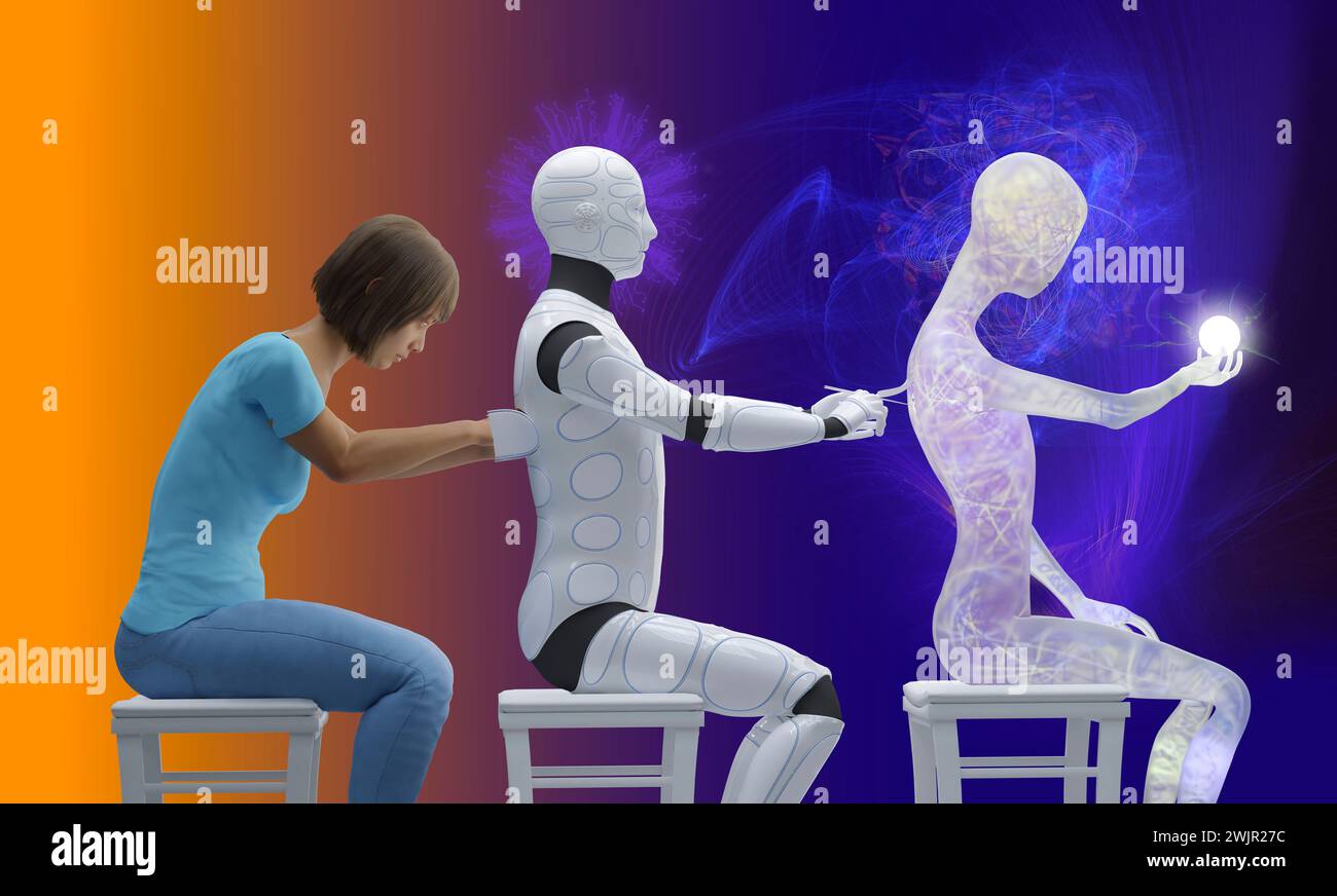 Futuristic advancement hi-res stock photography and images - Alamy