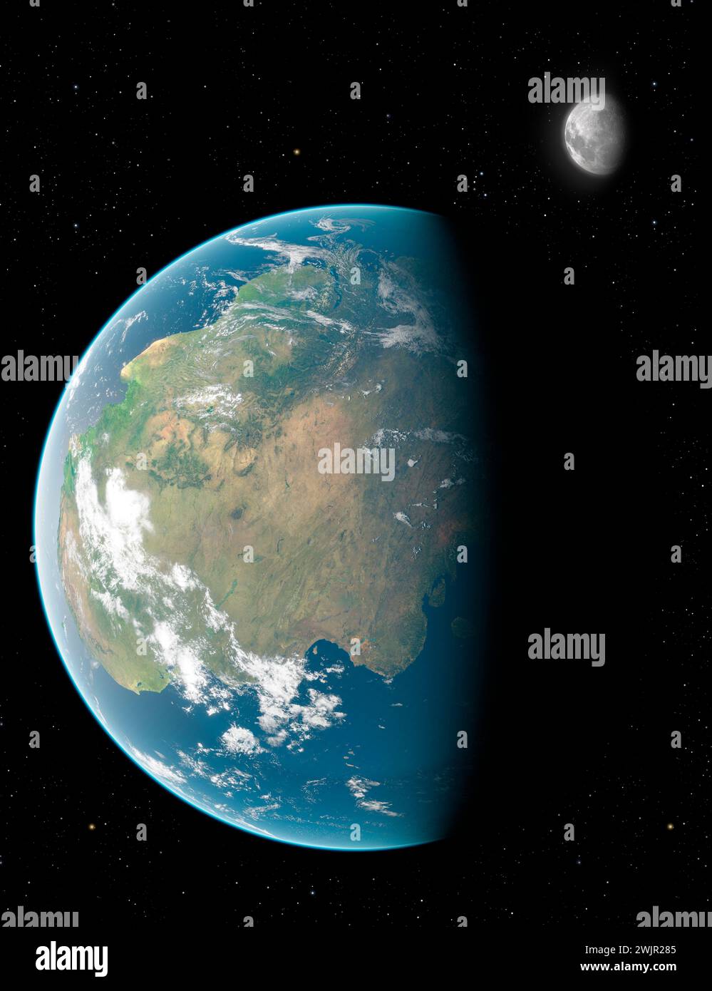 Artwork of supercontinent Rodinia Stock Photo - Alamy