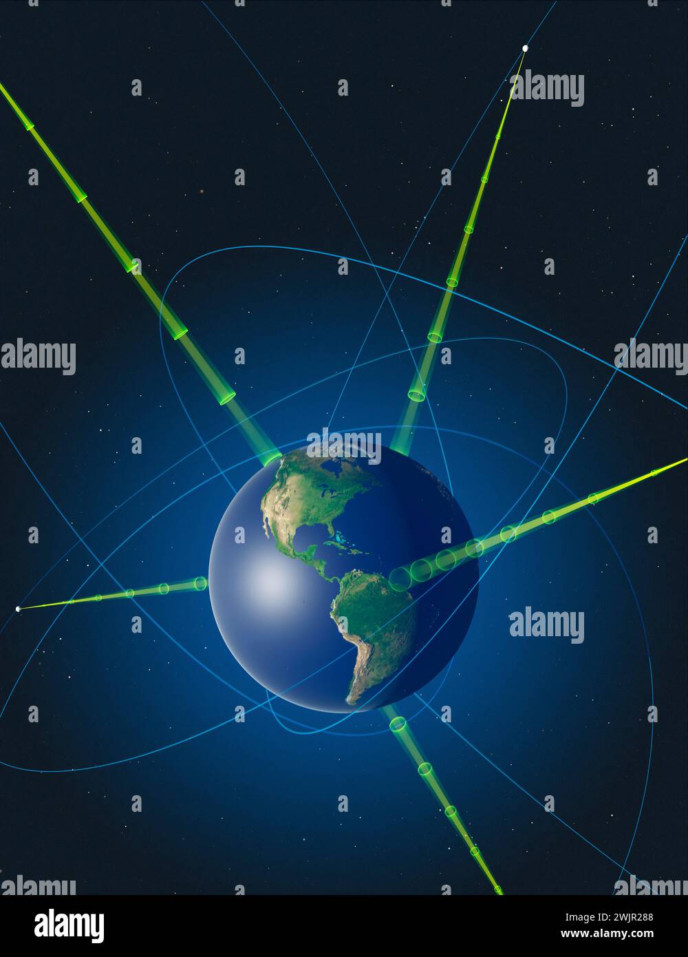 Space Based Solar Power Stock Photo - Alamy